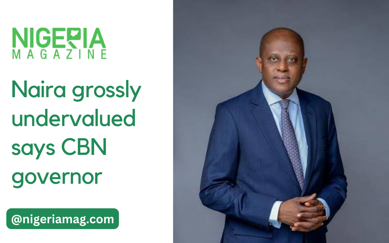 Naira grossly undervalued, says CBN Governor. - NigeriaMag