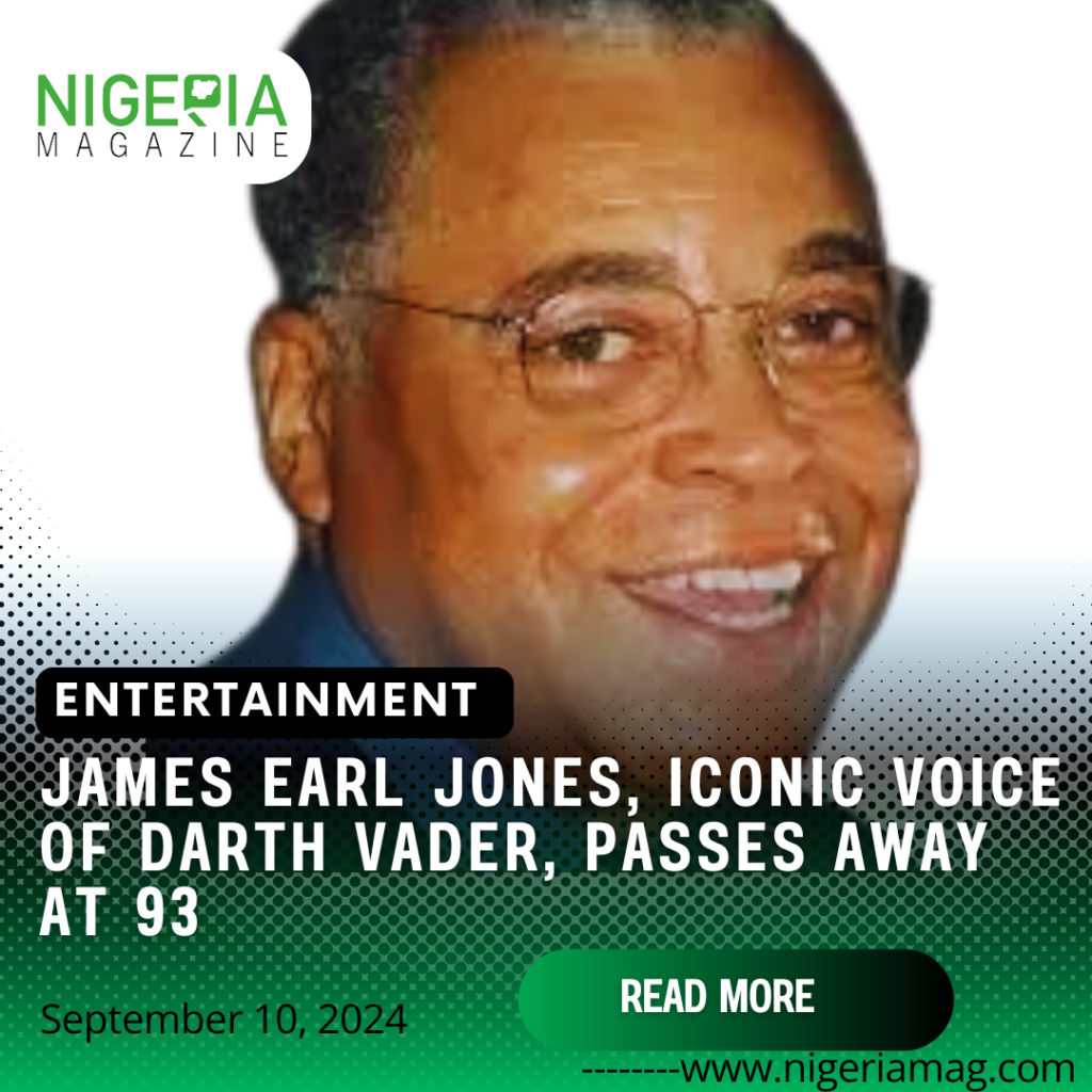 James Earl Jones, Iconic Voice of Darth Vader, Passes Away at 93 ...