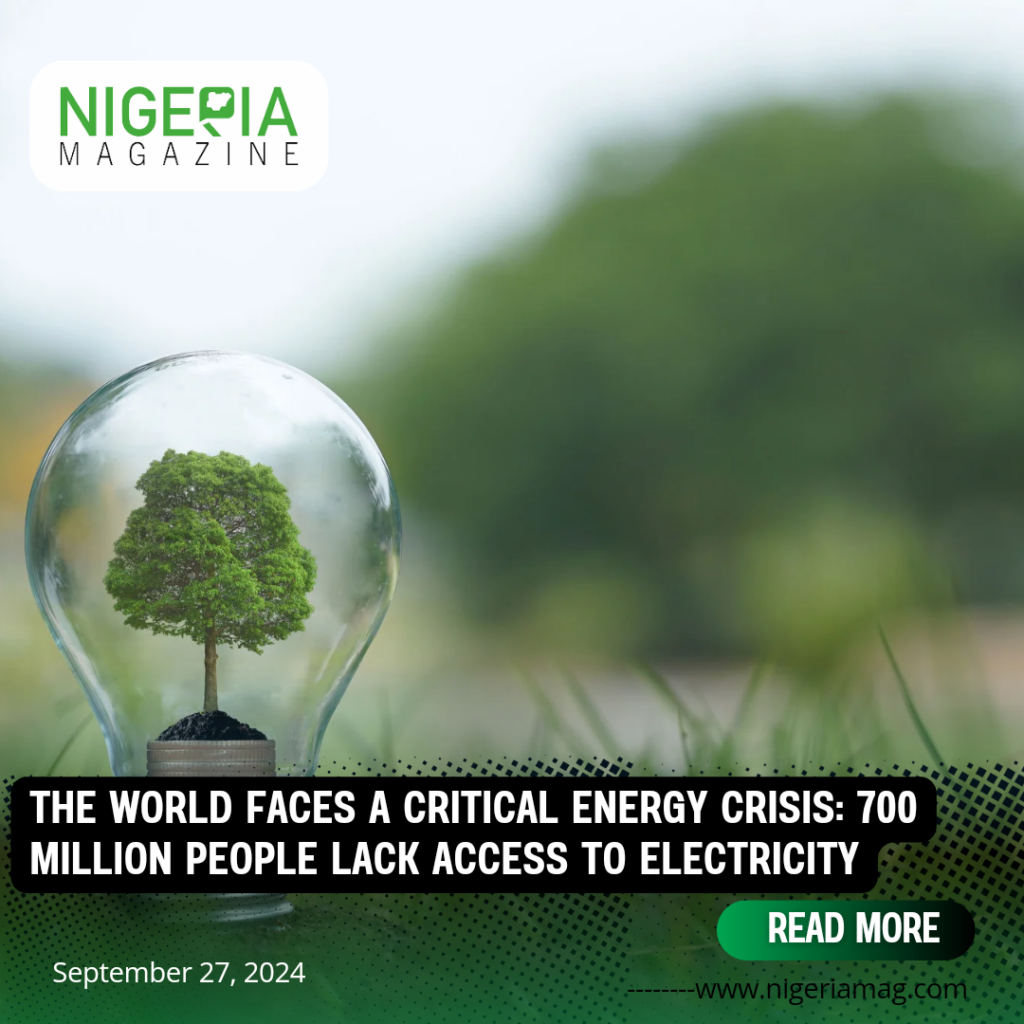 The World Faces a Critical Energy Crisis: 700 Million People Lack ...