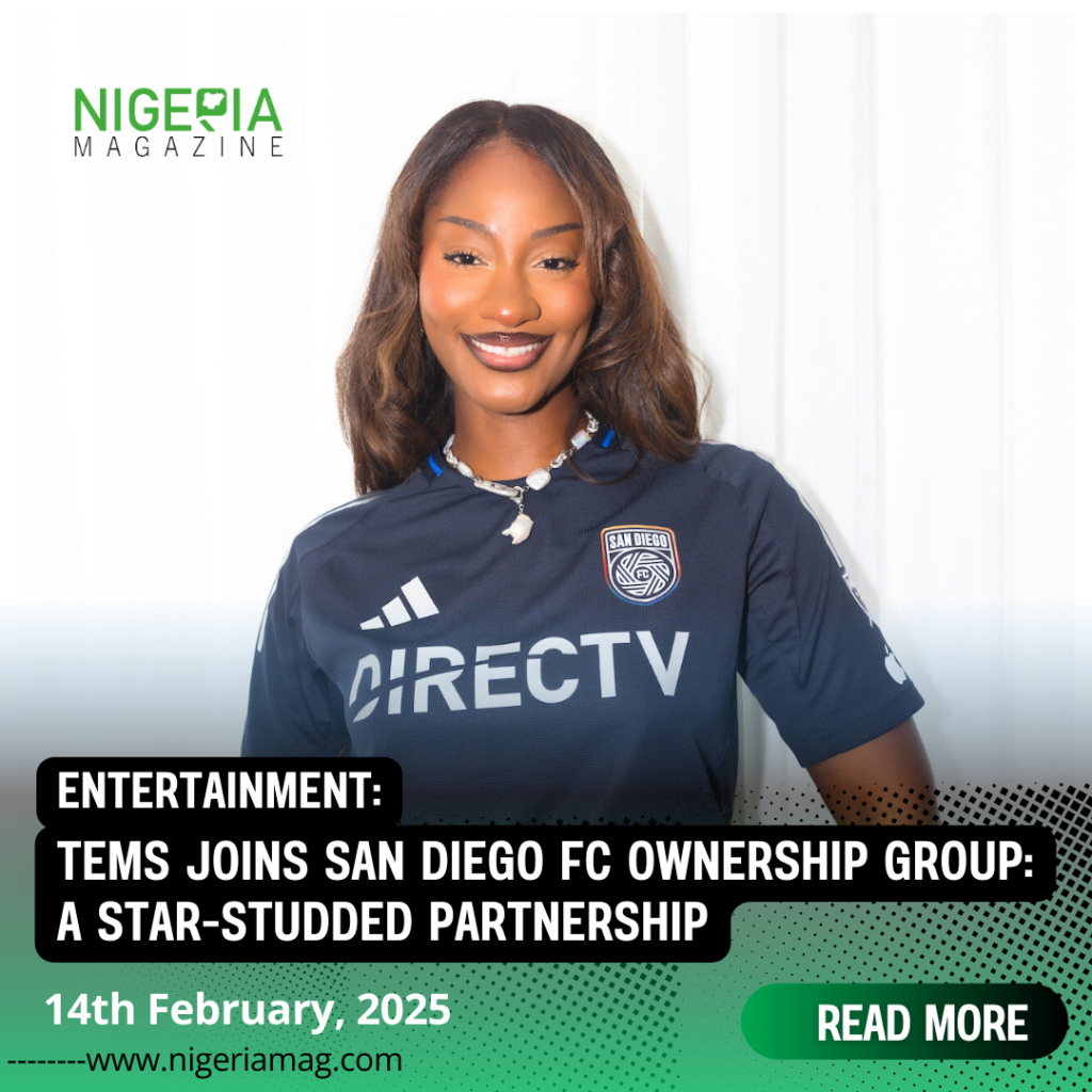Tems Joins San Diego FC Ownership Group: A Star-Studded Partnership ...