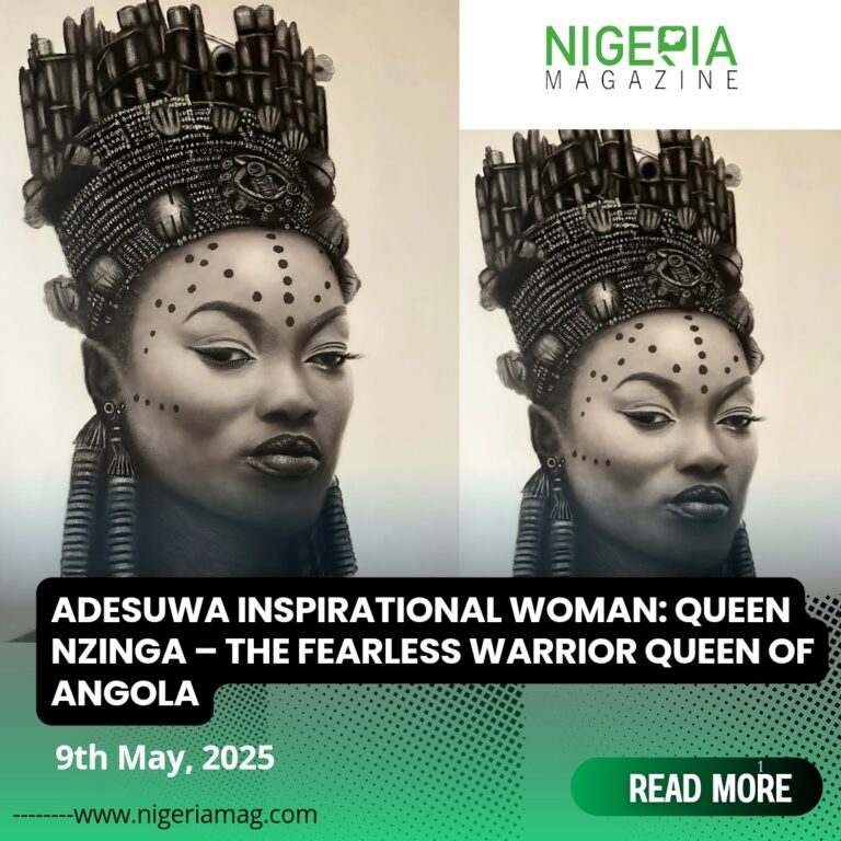 Adesuwa Inspirational Woman: Queen Nzinga – The Fearless Warrior Queen ...