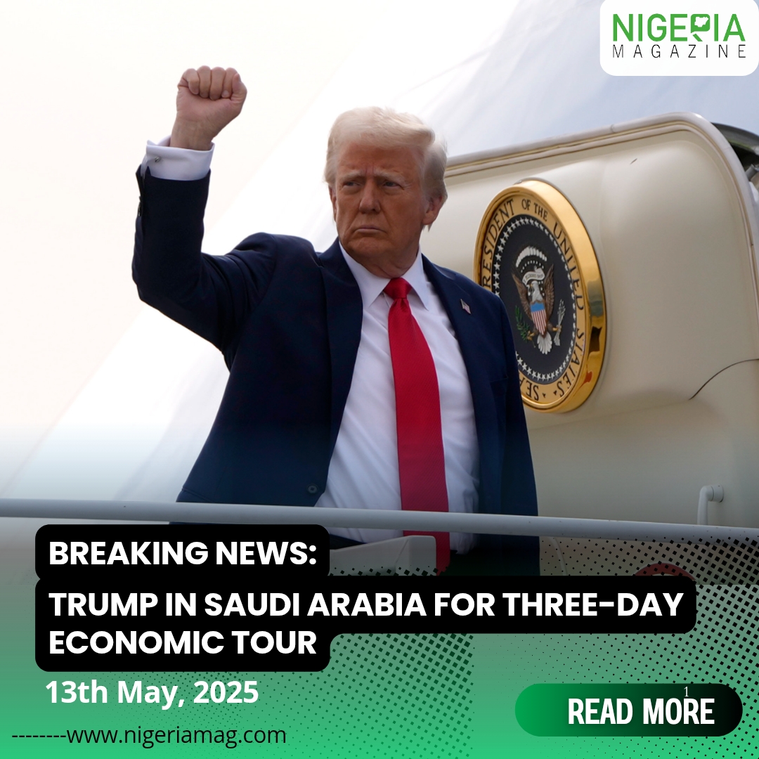 BREAKING NEWS: Trump in Saudi Arabia for Three Days Economy Tour ...