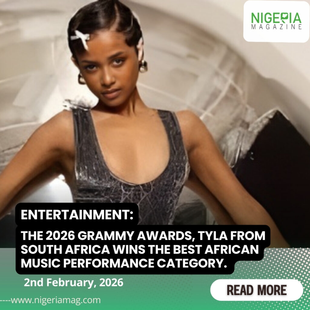 The 2026 Grammy Awards, Tyla from South Africa wins the Best African ...