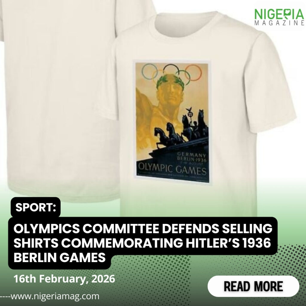 Olympics Committee defends selling shirts commemorating Hitler’s 1936 ...